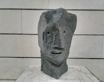 Rock face statue | Etsy