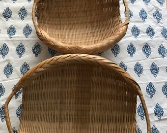 Flat baskets | Etsy
