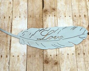 Feather love | Etsy