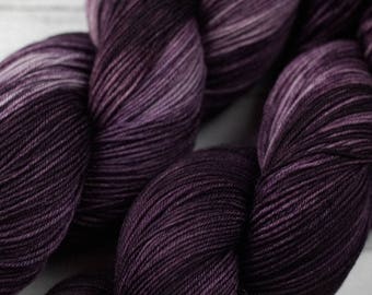 Hand dyed yarn in one of a kind/very limited by ConjureYarns