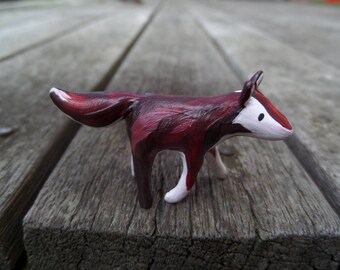 Clay wolf | Etsy