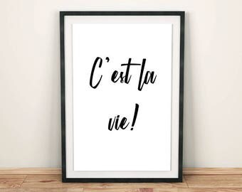 French sayings | Etsy