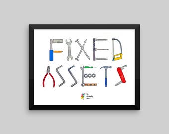 Accountant wall art | Etsy