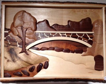 Inlay stone intarsia | Etsy