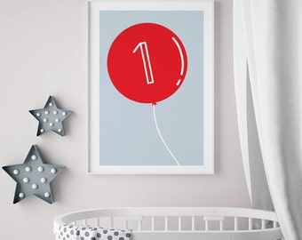 1 year old poster | Etsy