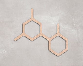 Wood molecule | Etsy