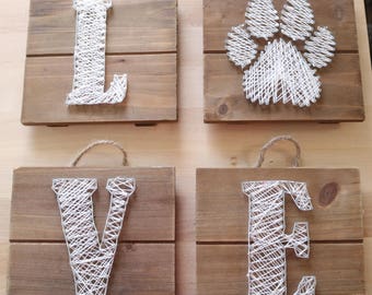 Dog string art | Etsy