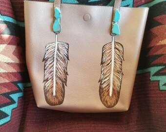 Hand painted purse | Etsy