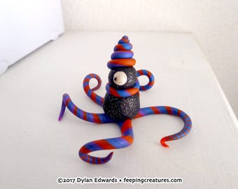 Polymer clay monster | Etsy