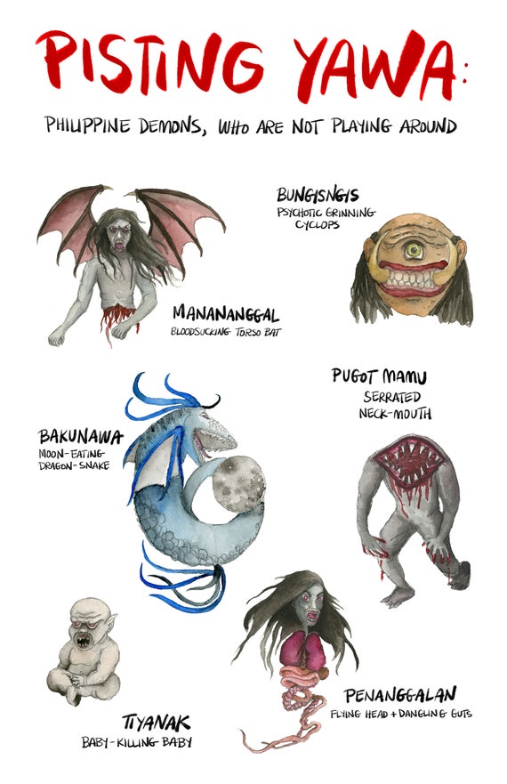 Aswang Philippine Demon Poster