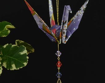 Easy Origami Crane Stained Glass Pattern / Stain Glass Origami