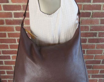 Leather hobo bag | Etsy