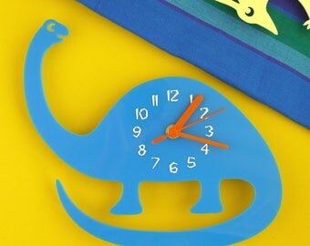 Dinosaur wall clock | Etsy
