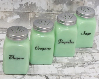 Vintage spice jars | Etsy