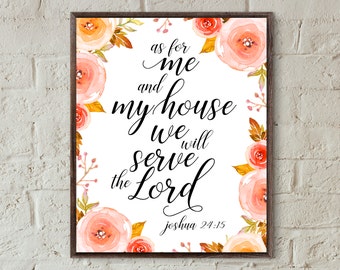 Bible verse print | Etsy