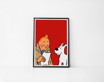 Tintin | Etsy