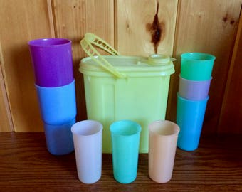Tupperware glasses | Etsy