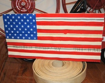 Fire hose flag | Etsy