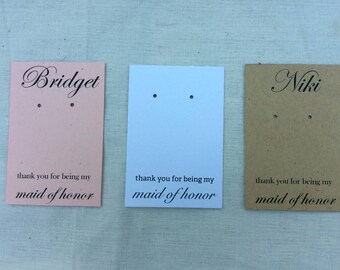 Earring cards | Etsy