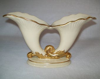 Cornucopia vase | Etsy