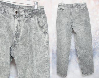 90s acid wash jeans | Etsy