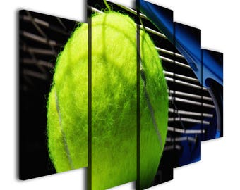 Tennis wall art | Etsy