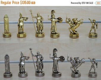 Greek chess set | Etsy
