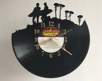 Vinyl record clock | Etsy