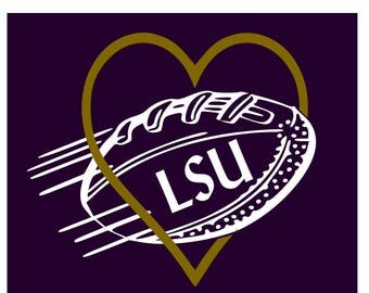 Lsu svg file | Etsy