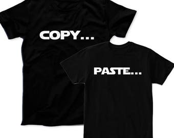Copy paste shirts | Etsy