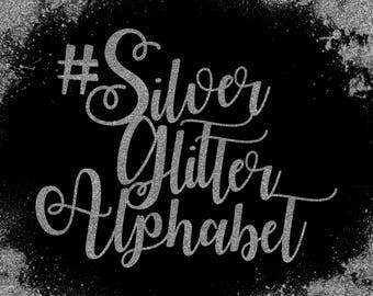 Glitter font | Etsy