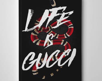 Gucci poster | Etsy