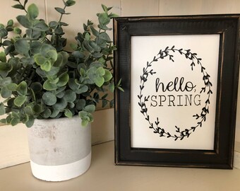 Hello spring | Etsy