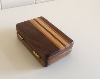 Waxed Canvas Leather and Shearling Fly Fishing Streamer