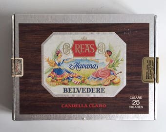 Vintage cigar box | Etsy