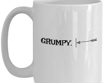 Grumpy mug | Etsy