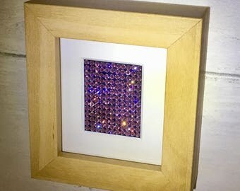 Crystal wall art | Etsy