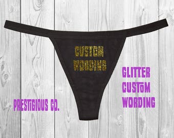 Custom thong | Etsy