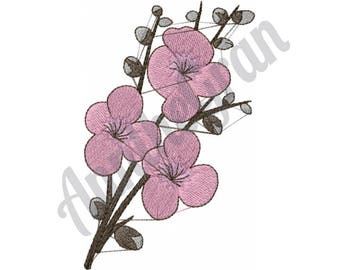 Sakura embroidery | Etsy