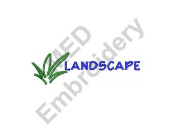 Landscape embroidery | Etsy