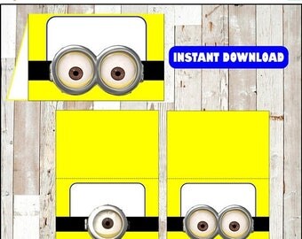Minion card | Etsy