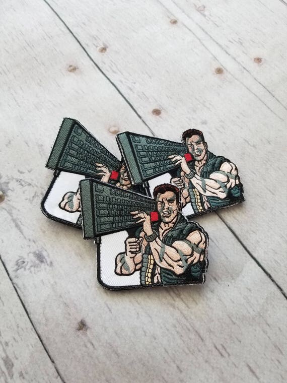 Keyboard Commando embroidered morale patch