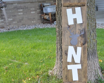 Hunting sign | Etsy