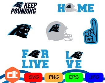 Panthers logo | Etsy