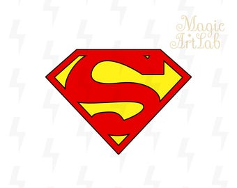 Superhero logo | Etsy