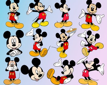 Mickey mouse svg | Etsy