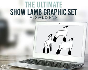Lamb decal | Etsy