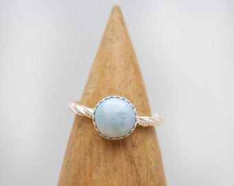 Blue stone ring | Etsy