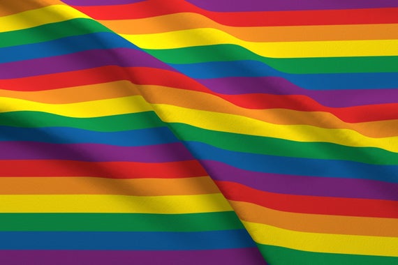 Rainbow Fabric Rainbow Pride Stripes By Khaus Rainbow