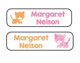 Girls name tag | Etsy